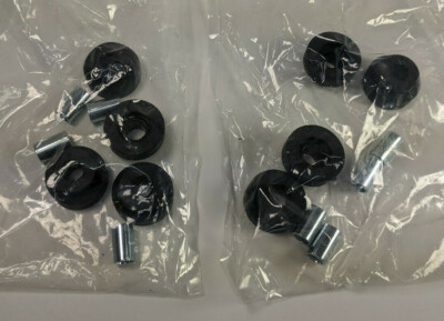 2X Embraco US-PB222X003 Compressor Grommets (4) & Sleeves (4) Rubber ...