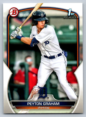 2023 1st Bowman #BP-57 Peyton Graham Detroit Tigers Baseball Card | eBay