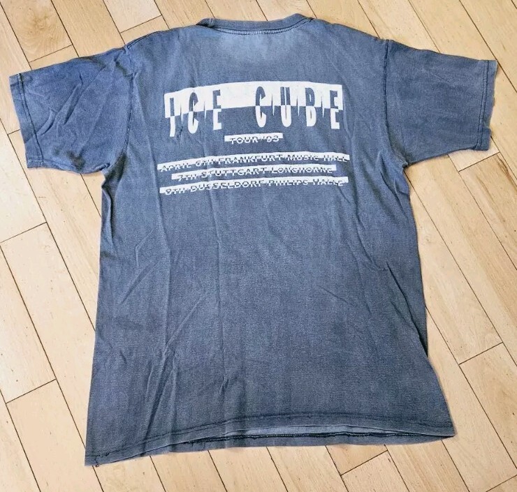 Vintage 90s 93 Ice Cube The Predator Concert Tour T Shirt Size XL Rap ...