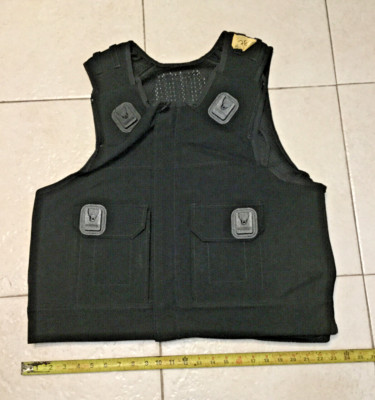 bulletproof vest body armor lvl II vest stab vest + spike rating XL reg ...