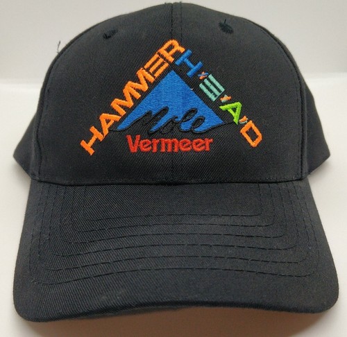 Vtg HammerHead Mole Vermeer Cap ski Resort Hat | eBay
