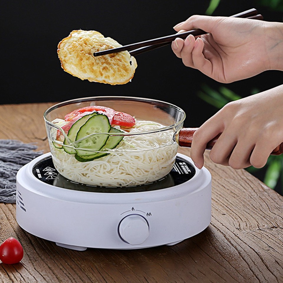 Sharing Pitcher Butter Melting Pot Glass Stovetop Kitchen Saucepan ...