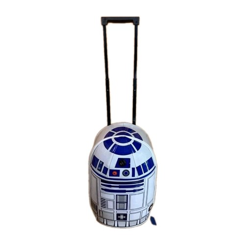 Disney Store Star Wars R2D2 Rolling Suitcase With Light And Sound (See ...