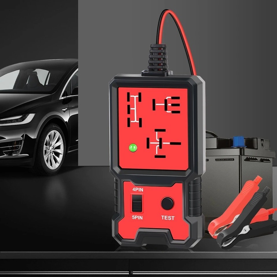 Car Relay Tester Universal Automotive Relay Tester 12V 4 & 5 pin Pro ...