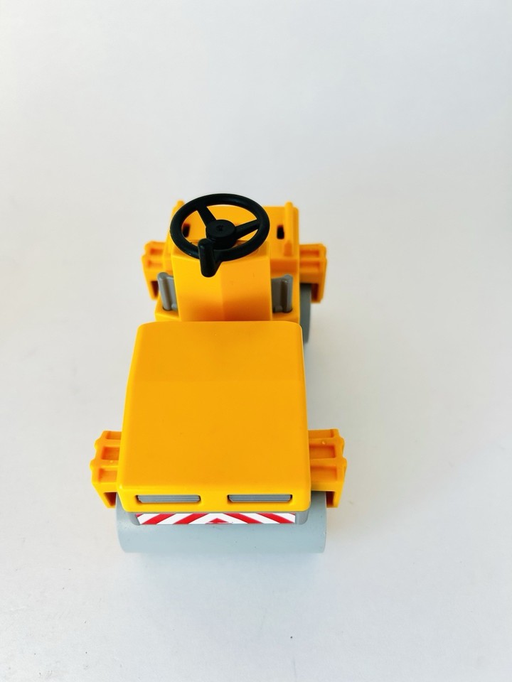 Lot Of 4 Playmobil Construction Toys People & Steamroller | eBay