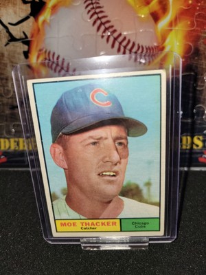 1961 Topps Baseball #12 Moe Thacker | eBay