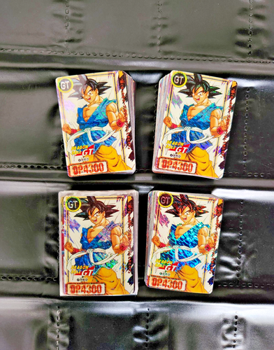 4 Lots Prism Dragon Ball GT - 144 Cards /Stickers Holo JAPAN 90 ...