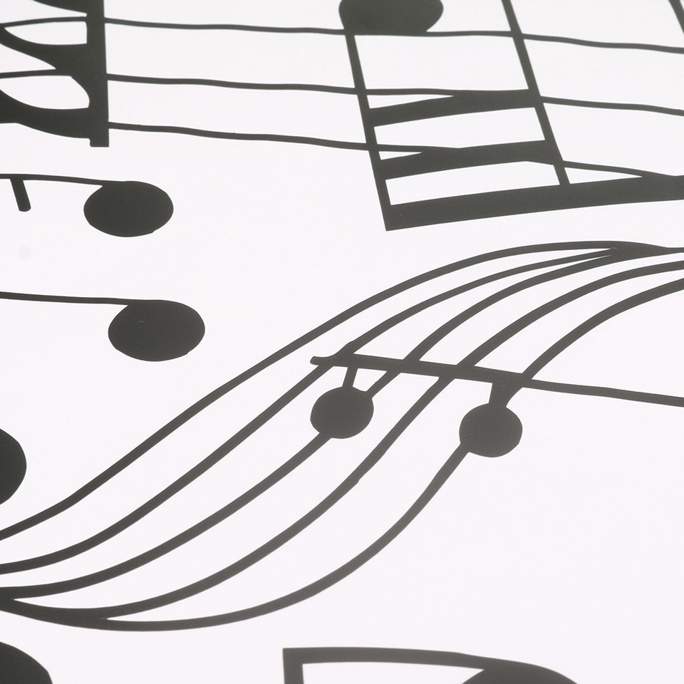Music Notes Wall Art Sticker Removable Wall Stickers Home Decoration ...
