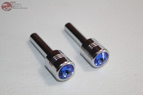 Blue Deluxe Swarovski Diamond Door Lock Knobs Custom Truck Hot Rat ...