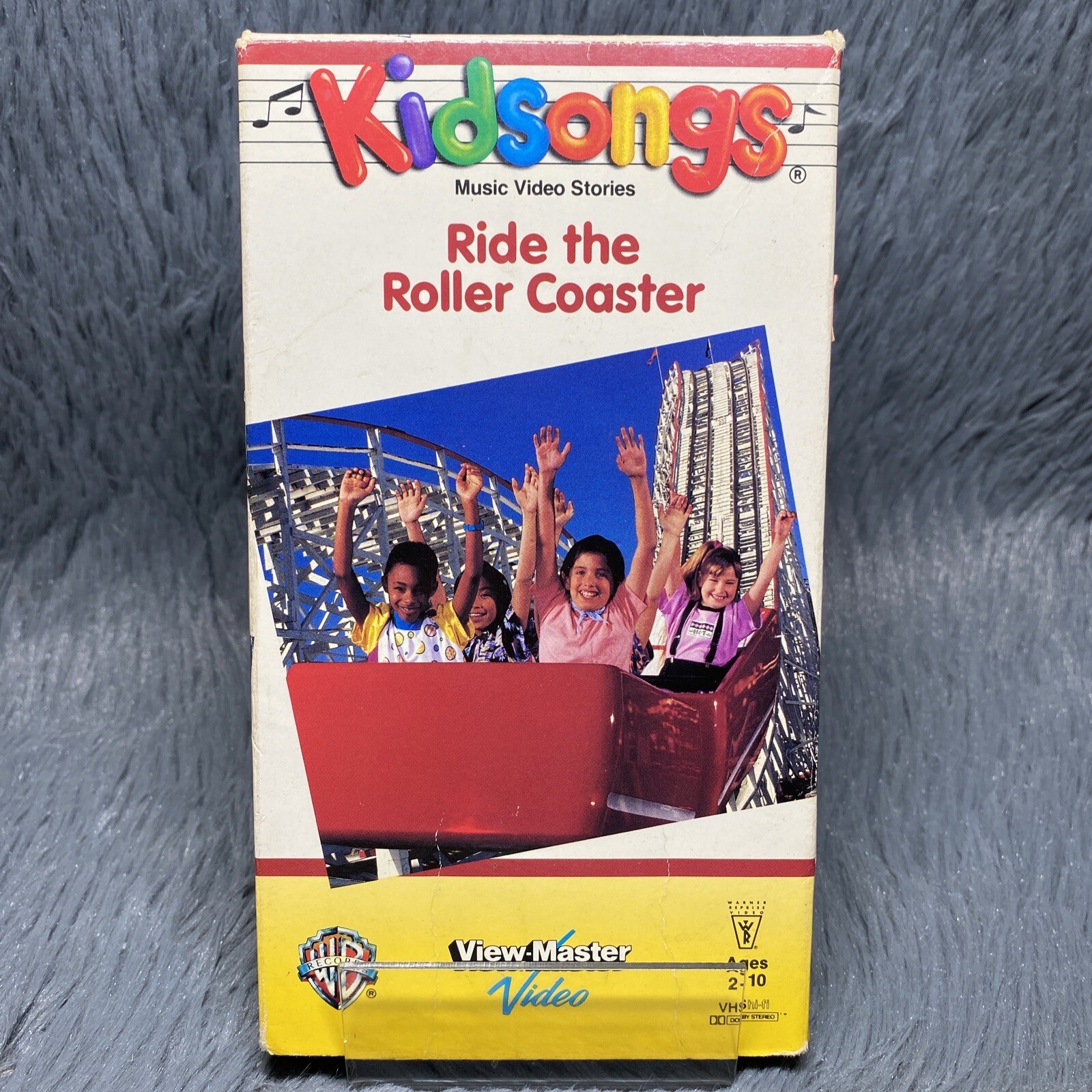 Kidsongs: Ride The Roller Coaster VHS 1990 Kids Sing Along View Master ...