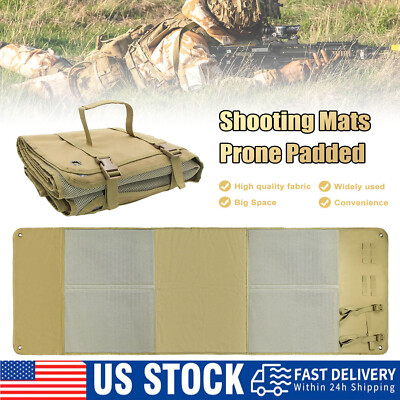 Portable Tactical Shooting Mat Waterproof Non-Slip Roll-up Shooter ...