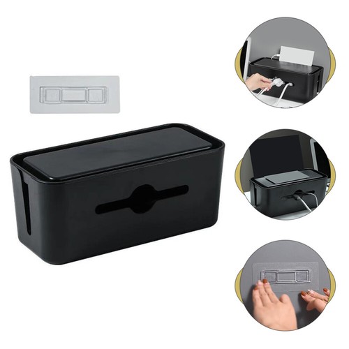 Cable Wire Case Plug Storage Box Office Organizer Junction for Cables ...