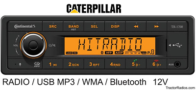 Caterpillar Direct Connect Plug & Play Tractor Radio Bluetooth Cat ...