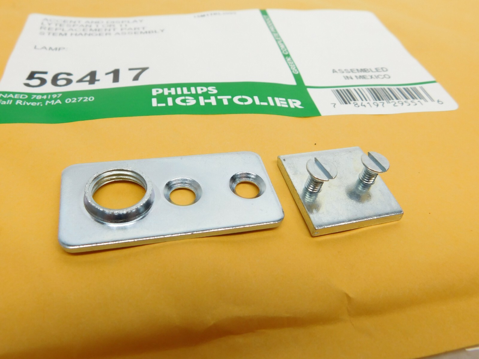 LIGHTOLIER 56417 LYTESPAN ACCENT DISPLAY STEM HANGER ASSEMBLY REPLACE ...