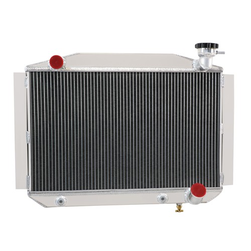 4-ROW 62MM RADIATOR FITS CHEVY CORVETTE 350 V8 AT 1955 1956 1957 1958 ...