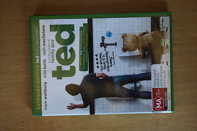 Ted Extended Edition DVD R4 PAL Mark Wahlberg, Kunis PRE OWNED VGC (Box ...