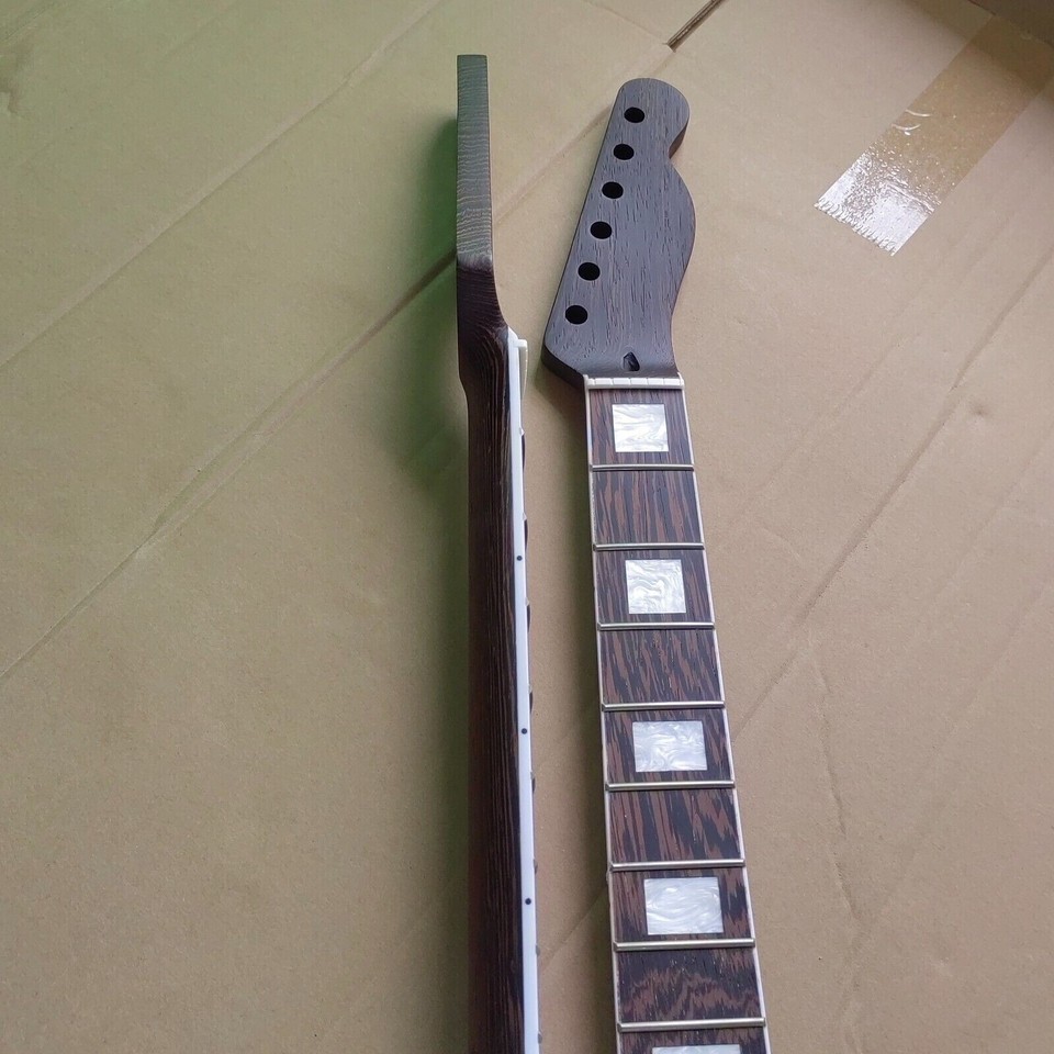 22 Fret Electric Guitar Neck Wenge Fingerboard for Fender Tele TL ...