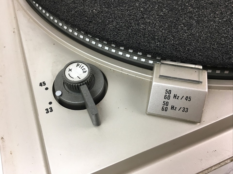 Vintage Dual CS 1268 turntable - tested and working with issues - READ ...