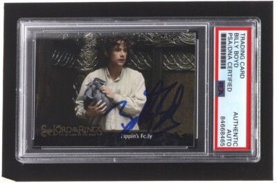 Billy Boyd Signed 2003 Lord of the Rings Return of the King 23 Pippins ...