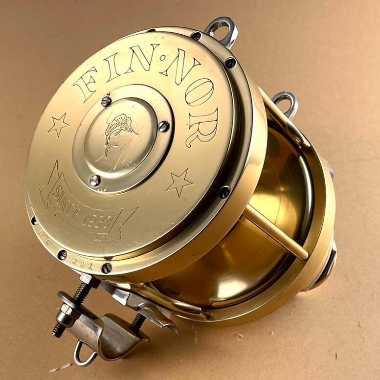 FIN-NOR 9/0 DUAL GEAR, FIN NOR BIG GAME SERIES 2-SPEED REEL, Very Good ...