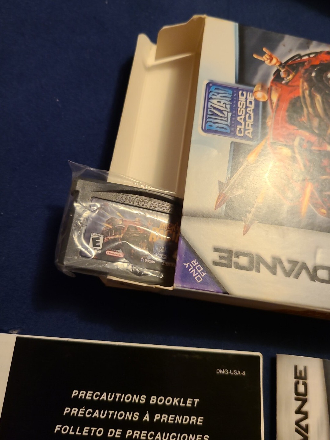 Rock N Roll Racing Nintendo Gameboy Advance GBA Complete In Box NEAR ...