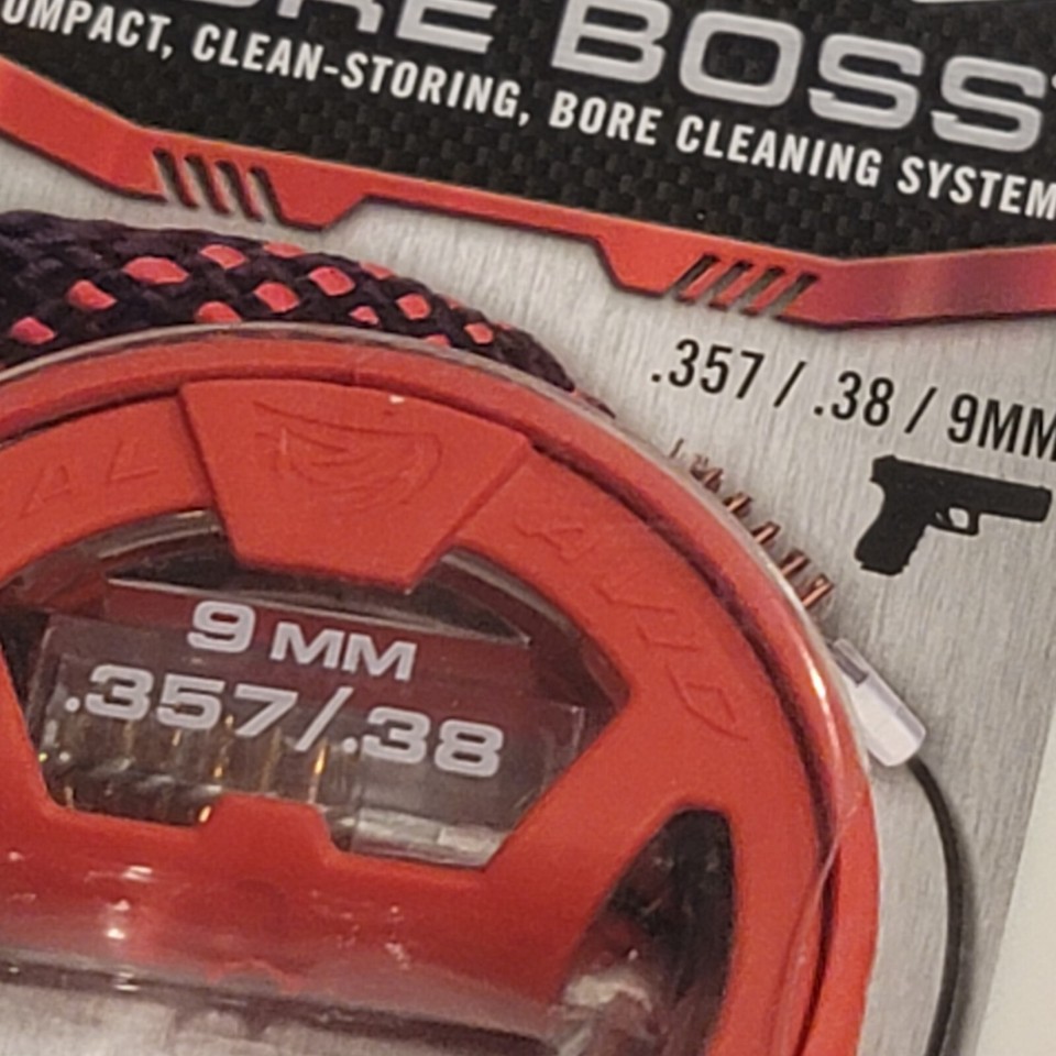 Real Avid Bore Boss Bore Cleaner for 357 38 9mm Pistol AVBB9MM | eBay