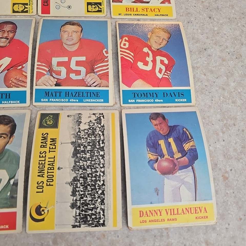1964 Philadelphia Football Single Cards Your Choice | eBay
