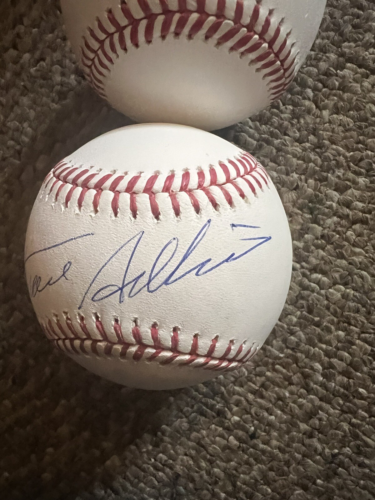 TRACE ADKINS SIGNED AUTOGRAPH OMLB BASEBALL COUNTRY DONALD TRUMP ...