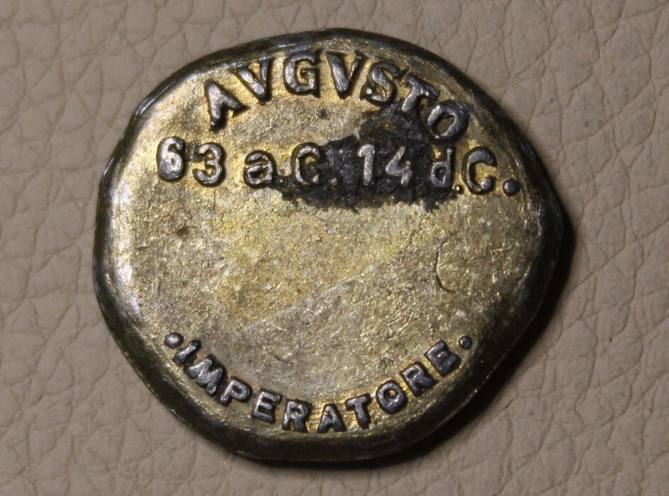 * REPLICA CAESAR AUGUSTUS ROMAN TOKEN 19MM #RTE6 | eBay