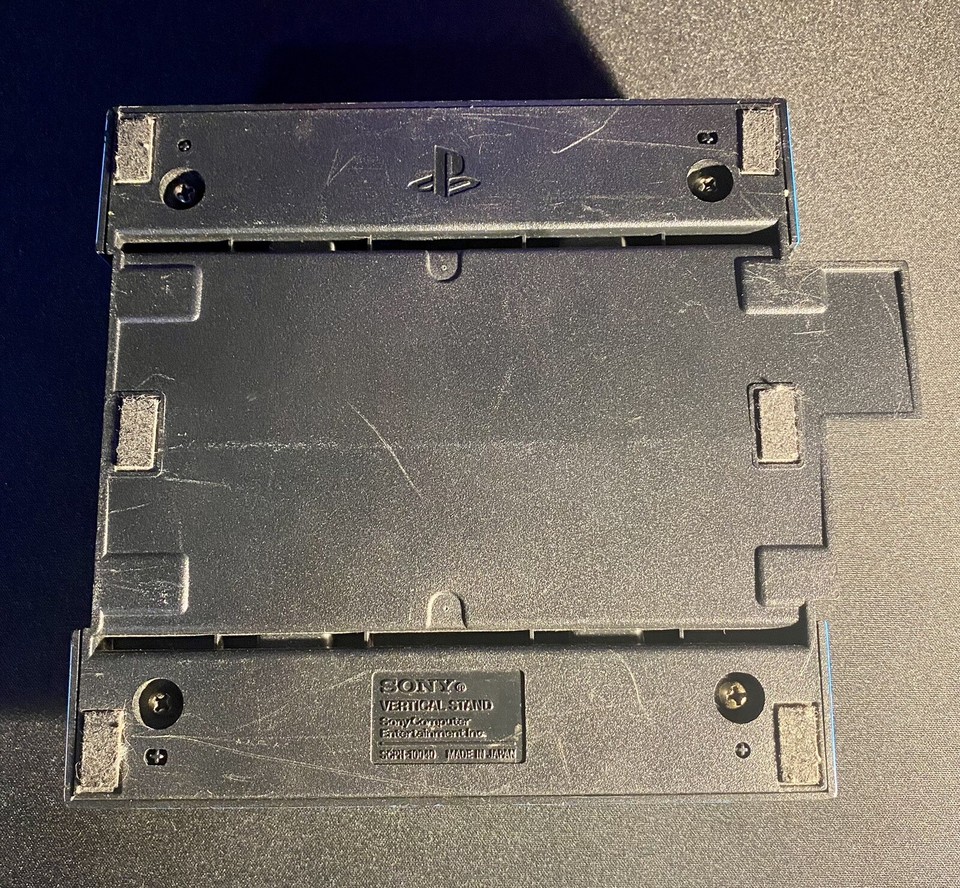 Authentic OEM Sony PlayStation 2 PS2 Console Blue Vertical Stand SCPH ...