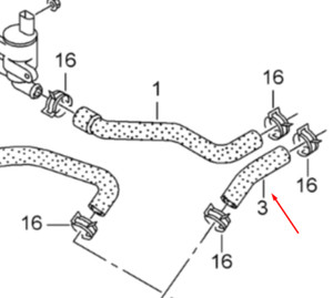 NEW AUDI A4 B8 COOLANT HOSE PIPE 8K0819371J 2014OEM | eBay