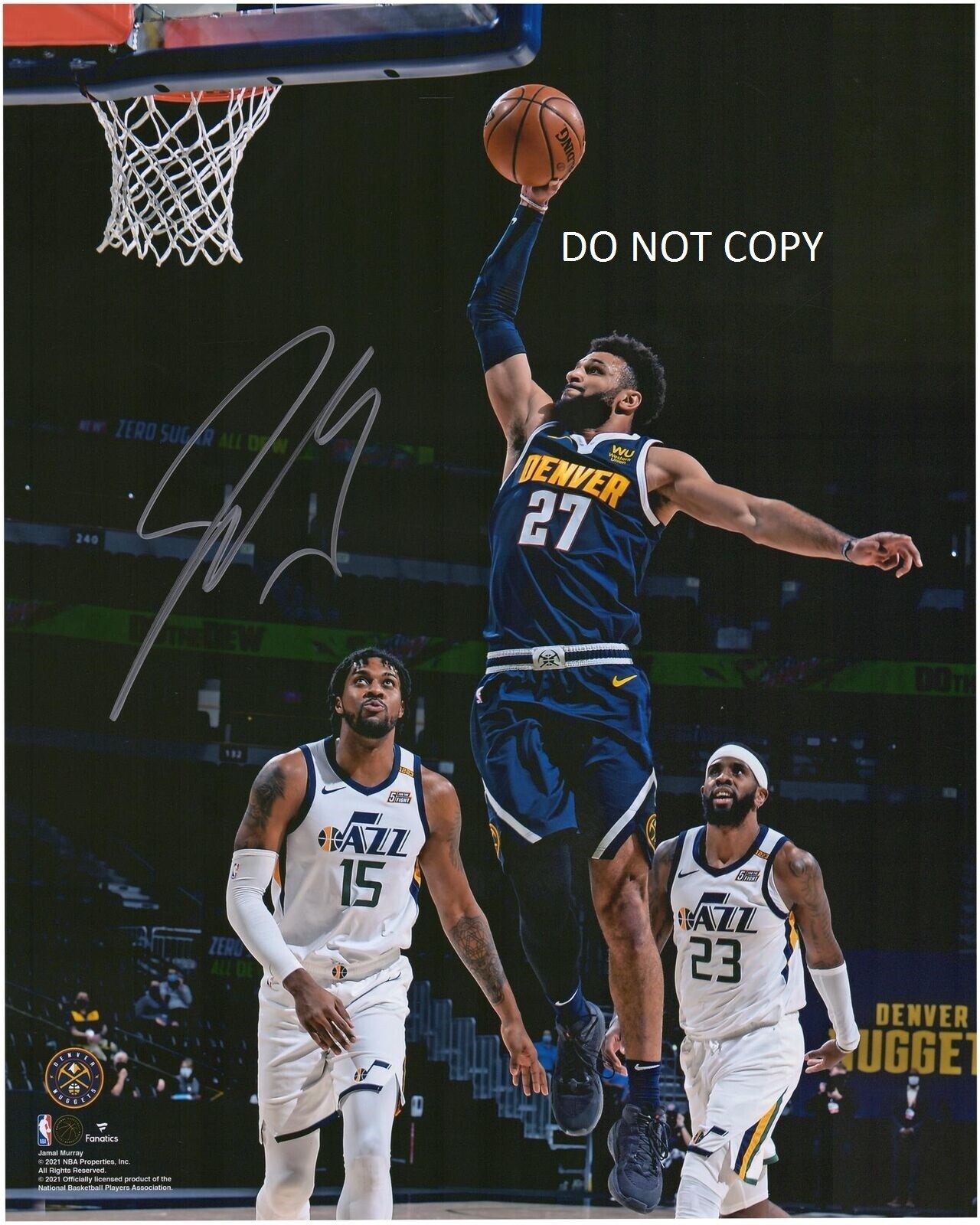 JAMAL MURRAY - DENVER NUGGETS Autographed Signed 8x10 Reprint Photo #2 ...