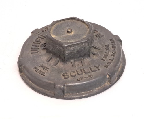 VINTAGE SCULLY UNIFIL SYSTEM ALL WEATHER FUEL OIL CAP LID B.S.A. 341 ...