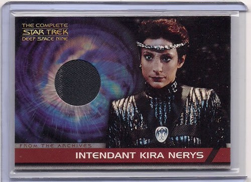 Complete DS9 Deep Space 9 Costume Card CC4 Intendant Kira Nerys Nana ...