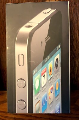 Apple iPhone 4 Empty Retail Box with Manual and Stickers | eBay
