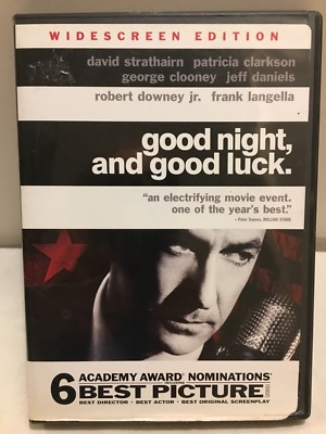 Good Night, And Good Luck (DVD, 2006) 12569806160| eBay