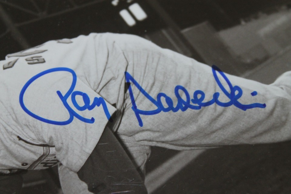 RAY SADECKI AUTOGRAPHED CARDINALS 8X10 PHOTO POSE 4 | eBay
