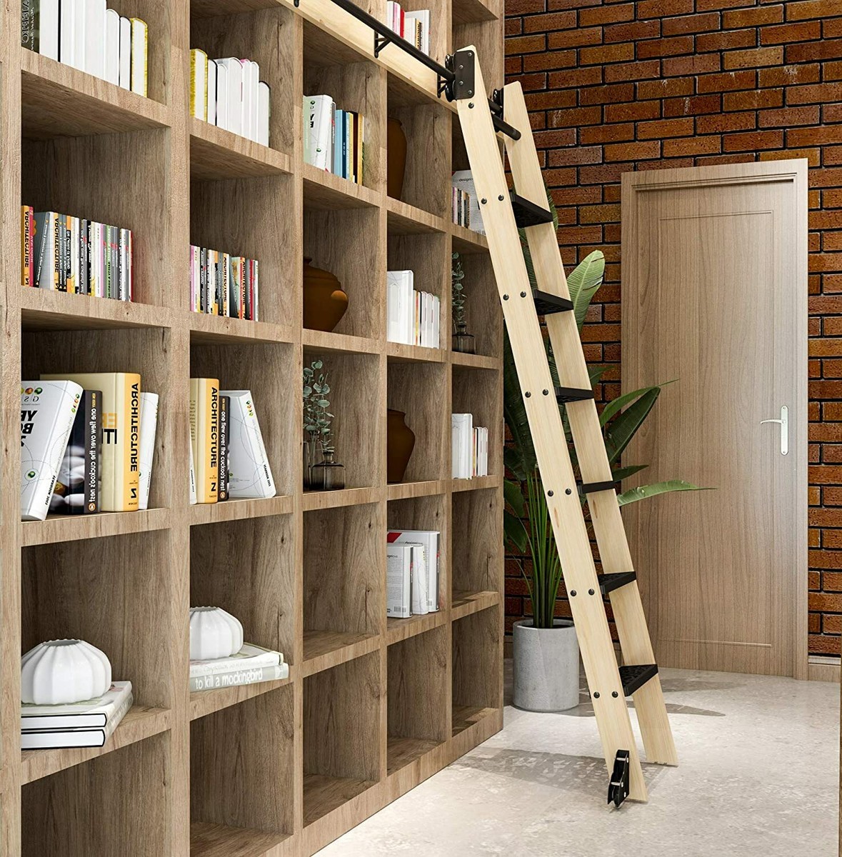 Installing Sliding Library Ladder