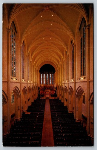St. John's Episcopal Cathedral Interior Denver Colorado Vintage ...