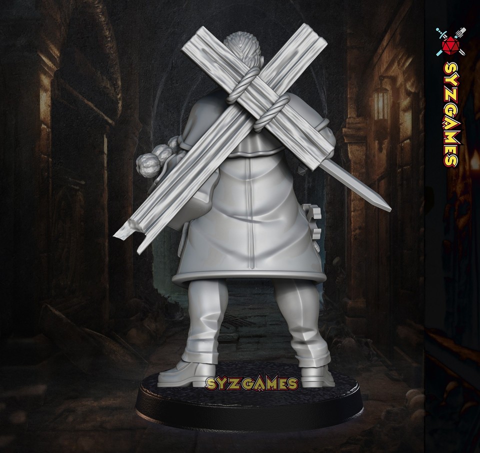 Charlie Vincent Castlevania Anime Miniature Fantasy Mins Pathfinder D&D ...