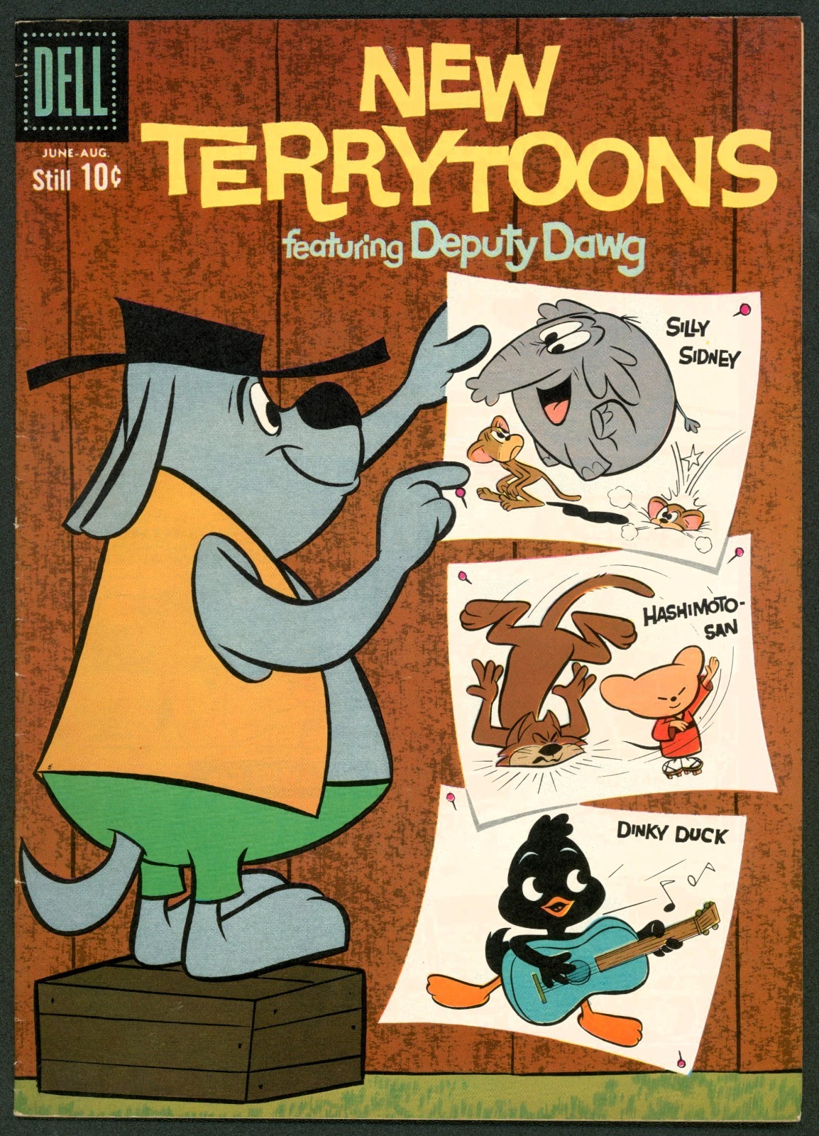New Terrytoons 1 Dell 1960 1st app of Deputy Dawg, Dinky Duck and ...
