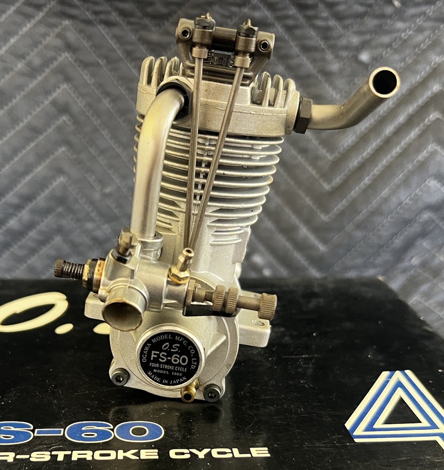 NEW! NOS! OS FS-60 Four Stroke Model Airplane Engine, In Box | eBay