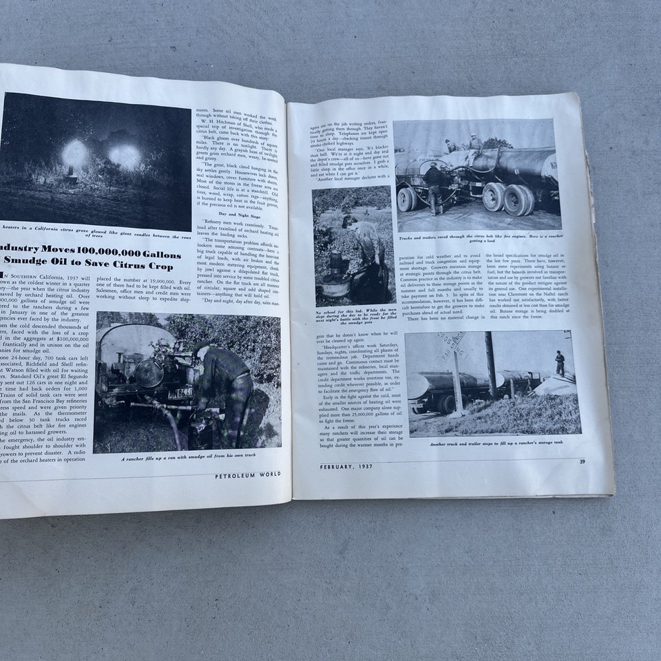 Petroleum World Publication Feb 1937 | eBay