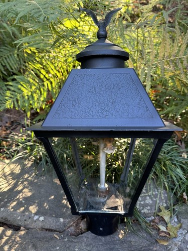 Vintage U.S. Gaslight, Black Carriage House, Natural Gas Lamp Post ...