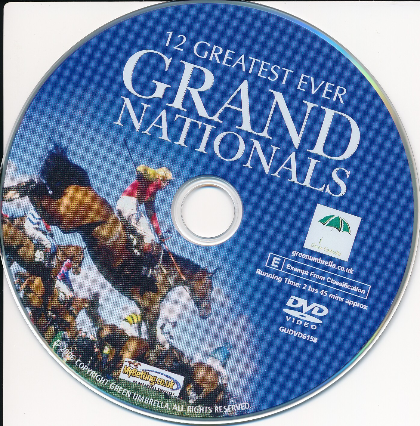 The Twelve Greatest Ever Grand Nationals - Horse Racing DVD - (Disc in ...