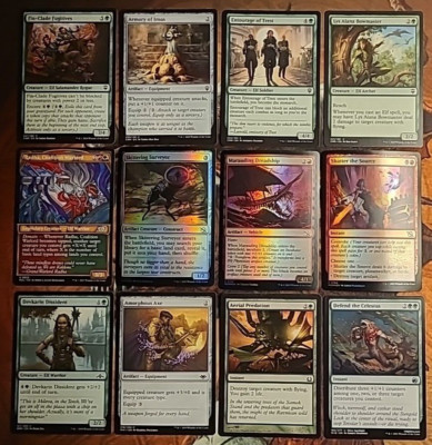 12x MTG Elf Radha Coalition Warlord Commander Magic the Gathering Cards ...