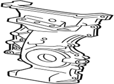11310-28090 Toyota Cover sub-assy, timing chain or belt 1131028090, New ...