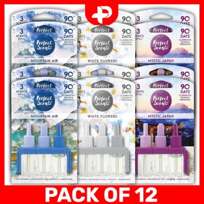 Febreze 3Volution Plug In Refill Perfect Scents Air Fresheners Flowers ...