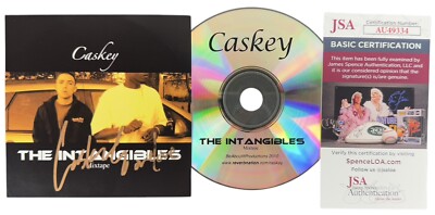 CASKEY signed CD Insert Cover THE INTANGIBLES Rapper Rap JSA *RARE 1st ...