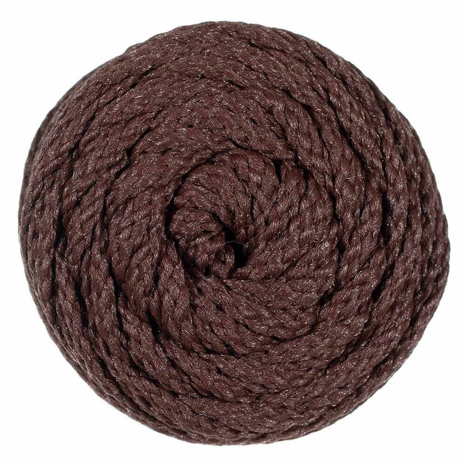 6MM Macrame Cord Bonnie Braid yarn rope 100yd rolls fusible colorfast ...